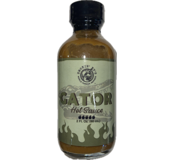 Smokin' Ed's Gator (Pepper X) Hot Sauce 2oz. (Case of 25) – Smokin Ed