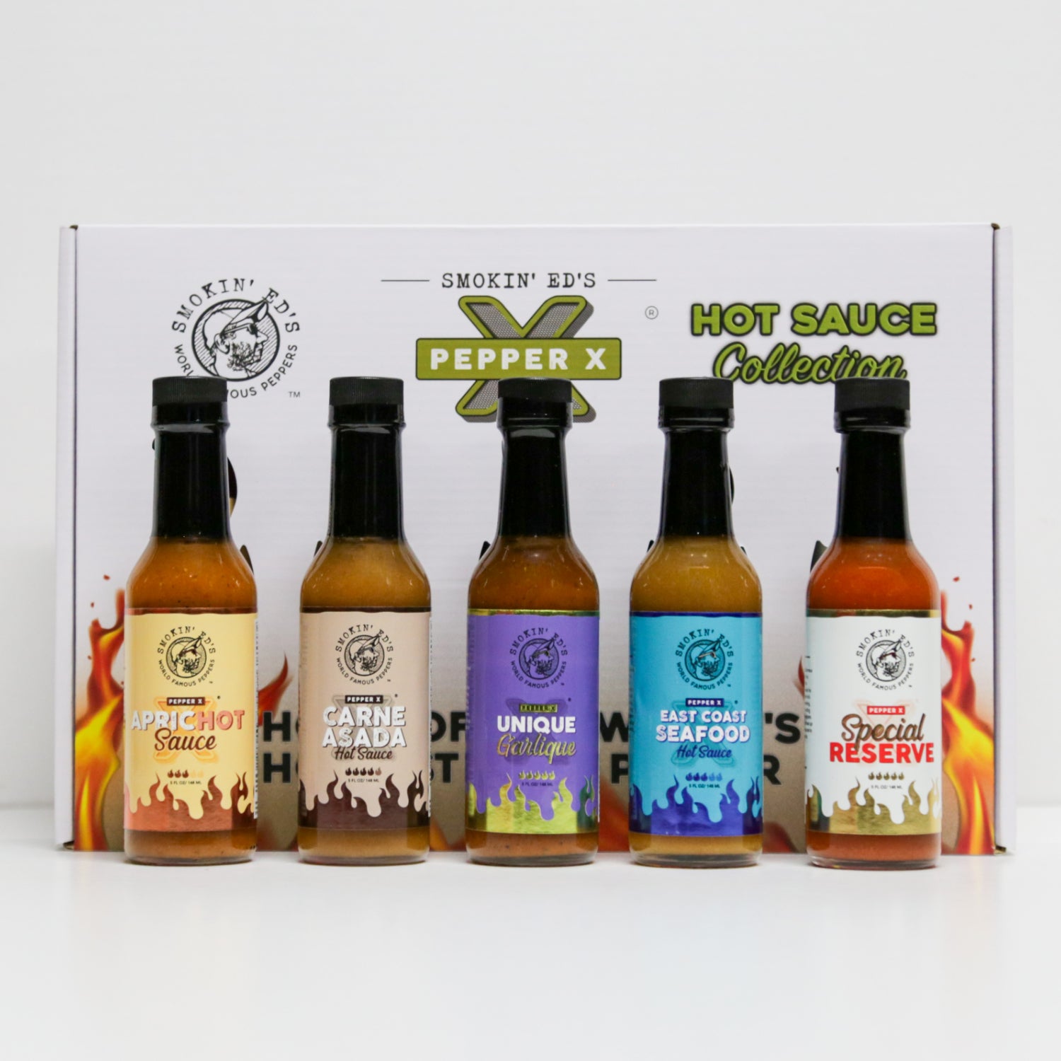 CASE (10 Count) Smokin' Ed's Pepper X Collection (5 Pack) – Smokin Ed